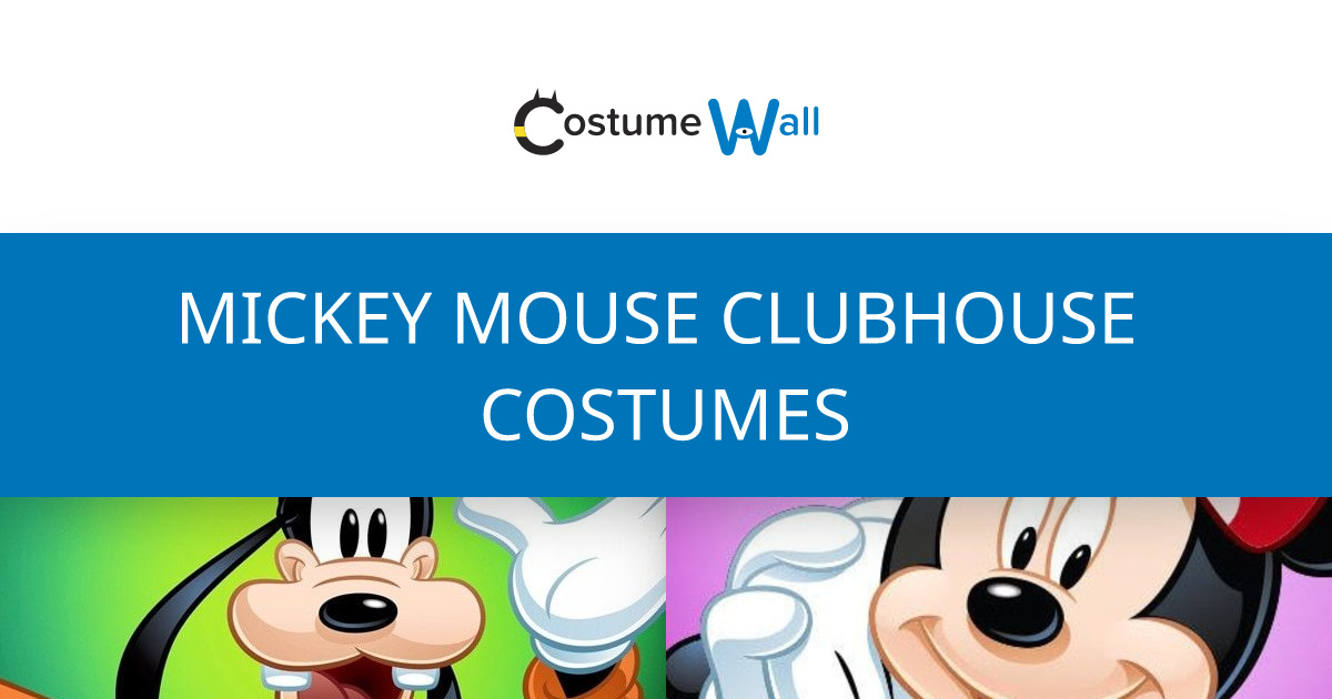 Mickey Mouse Clubhouse Costume and DIY Cosplay Ideas | Costume Wall
